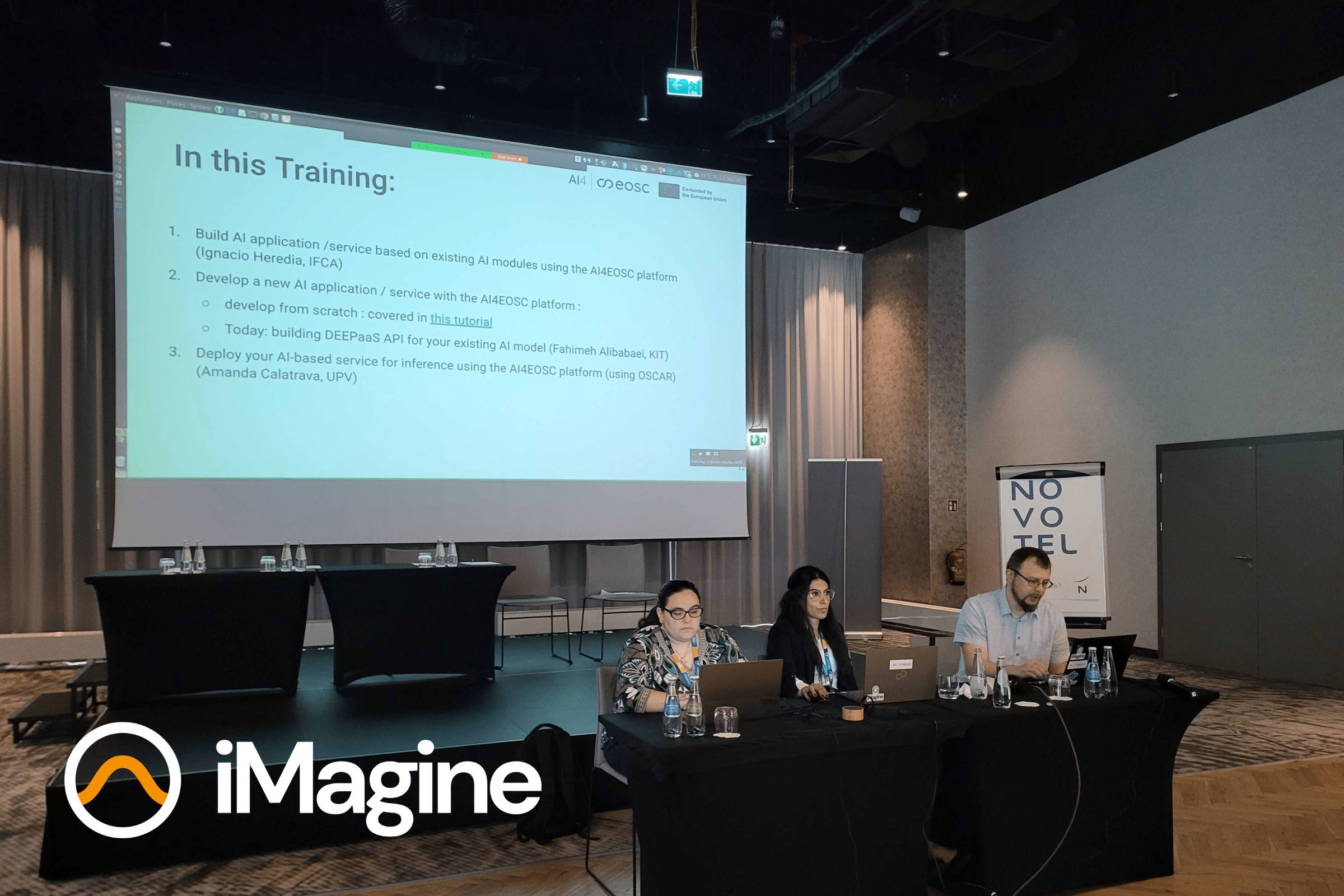 The iMagine AI platform at #EGI2023 - iMagine project